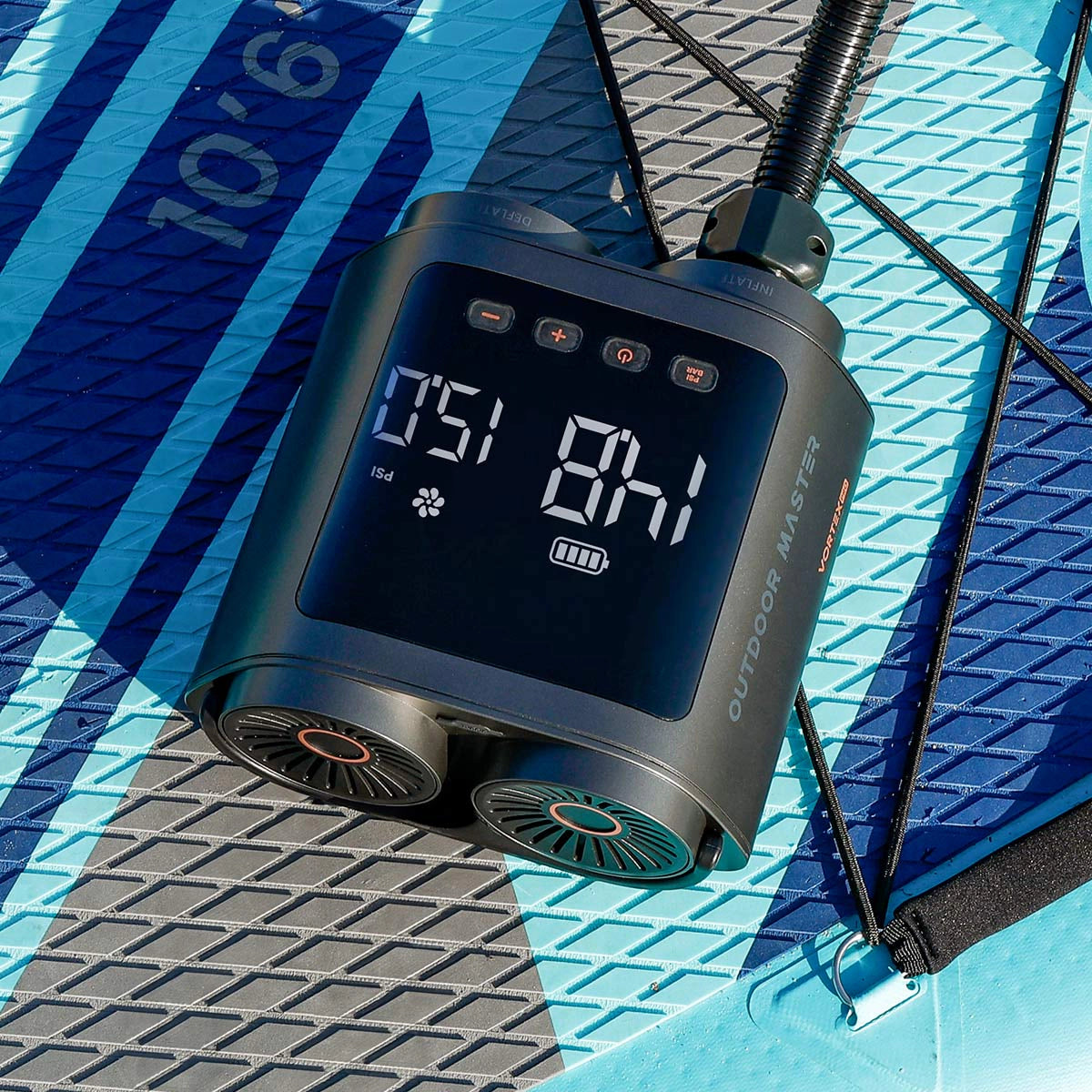 Pompe VORTEX PRO – Rechargeable et compatible avec la voiture ...
